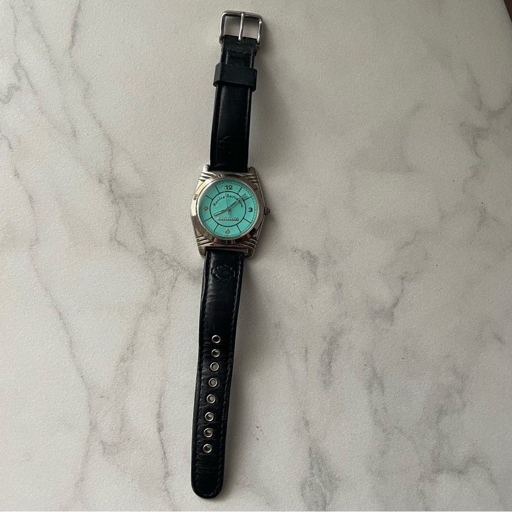 Harley-Davidson Vintage Duo Glide Tiffany Blue Face W… - Gem